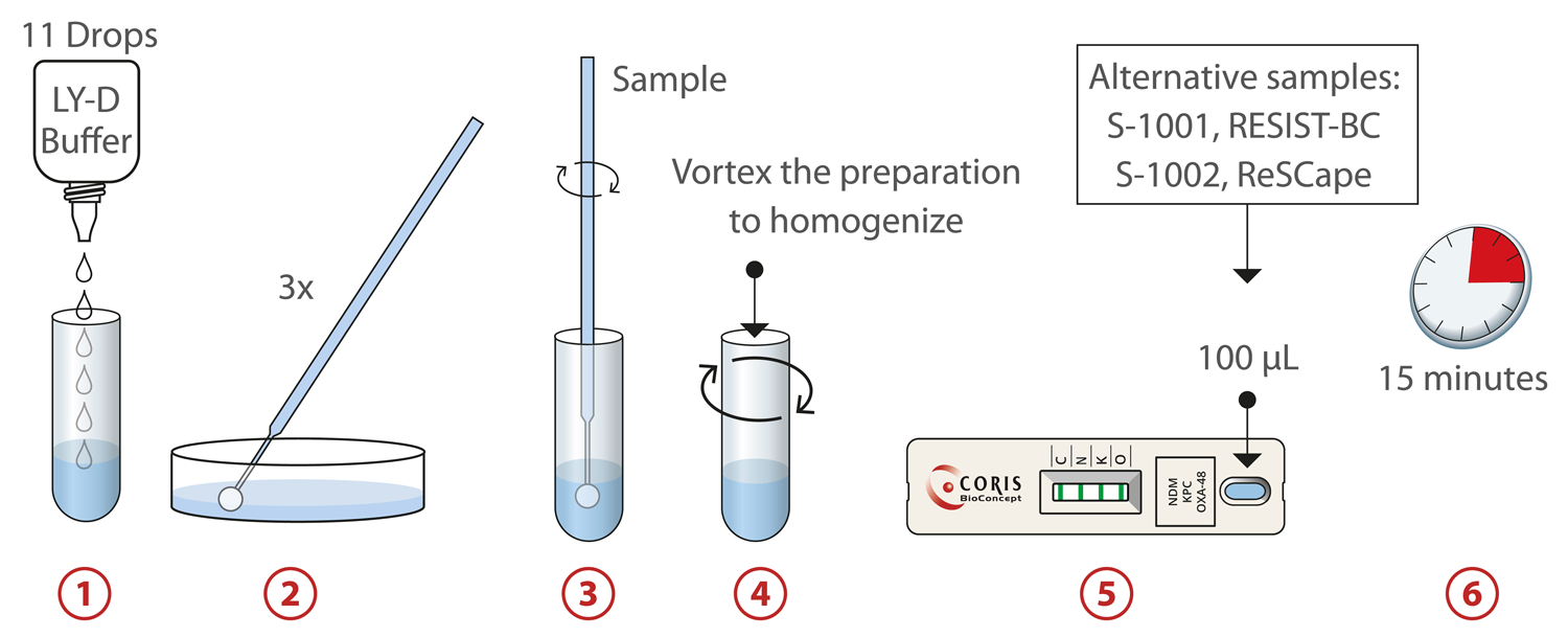 RESIST-3 OKN K-SeT - Single test for identification of OXA-48-like, KPC ...
